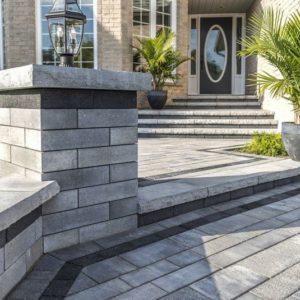 Unilock Lineo Dimensional Stone - Old Station Landscape & Masonry ...