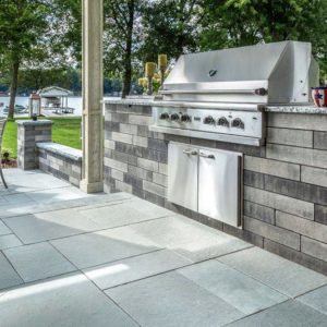 Unilock Lineo Dimensional Stone - Old Station Landscape & Masonry ...