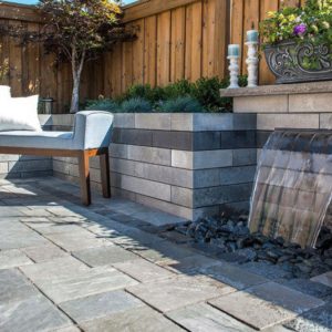 Unilock Lineo Dimensional Stone - Old Station Landscape & Masonry ...