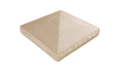 Eldorado Chiseled Edge Peaked Column Caps - Old Station Landscape ...