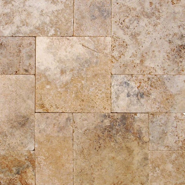 Walnut Rustico Travertine Pavers - Old Station Landscape & Masonry ...