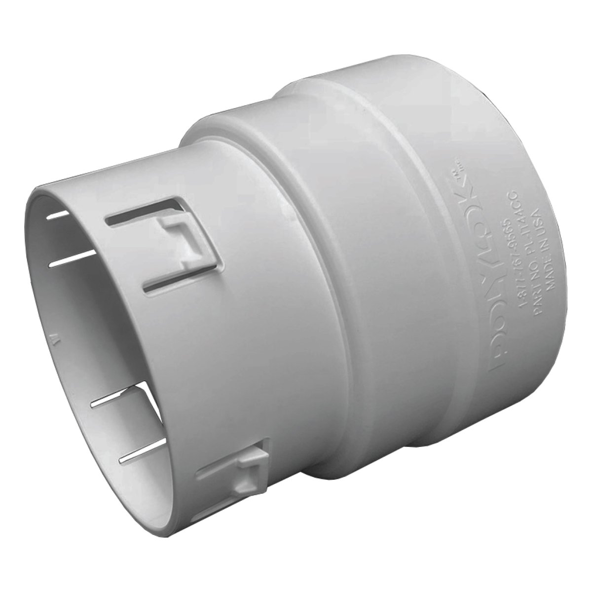 Polylok Corrugated Pipe Adapter 4 In Corrugated To 4 In SDR 35 Or 4