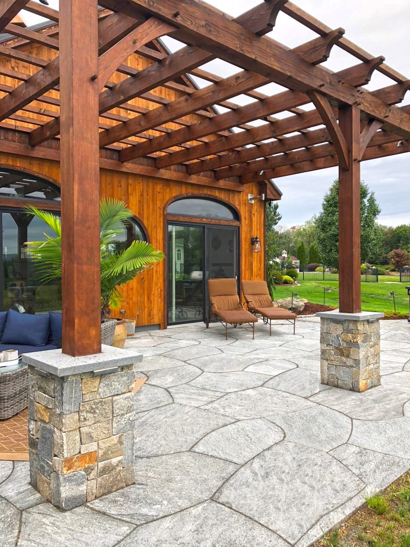 Silver Ridge Granite — Old Station Landscape & Masonry Supply Norton MA