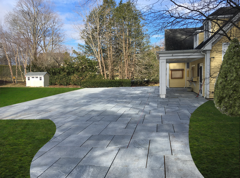 Silver Ridge Granite — Old Station Landscape & Masonry Supply Norton MA
